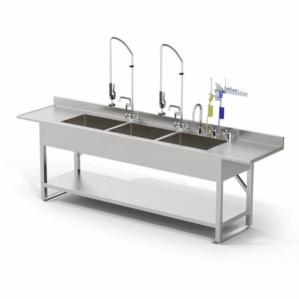 Complete Stationary Processing Sink – Meridian | Medline Capital Quote
